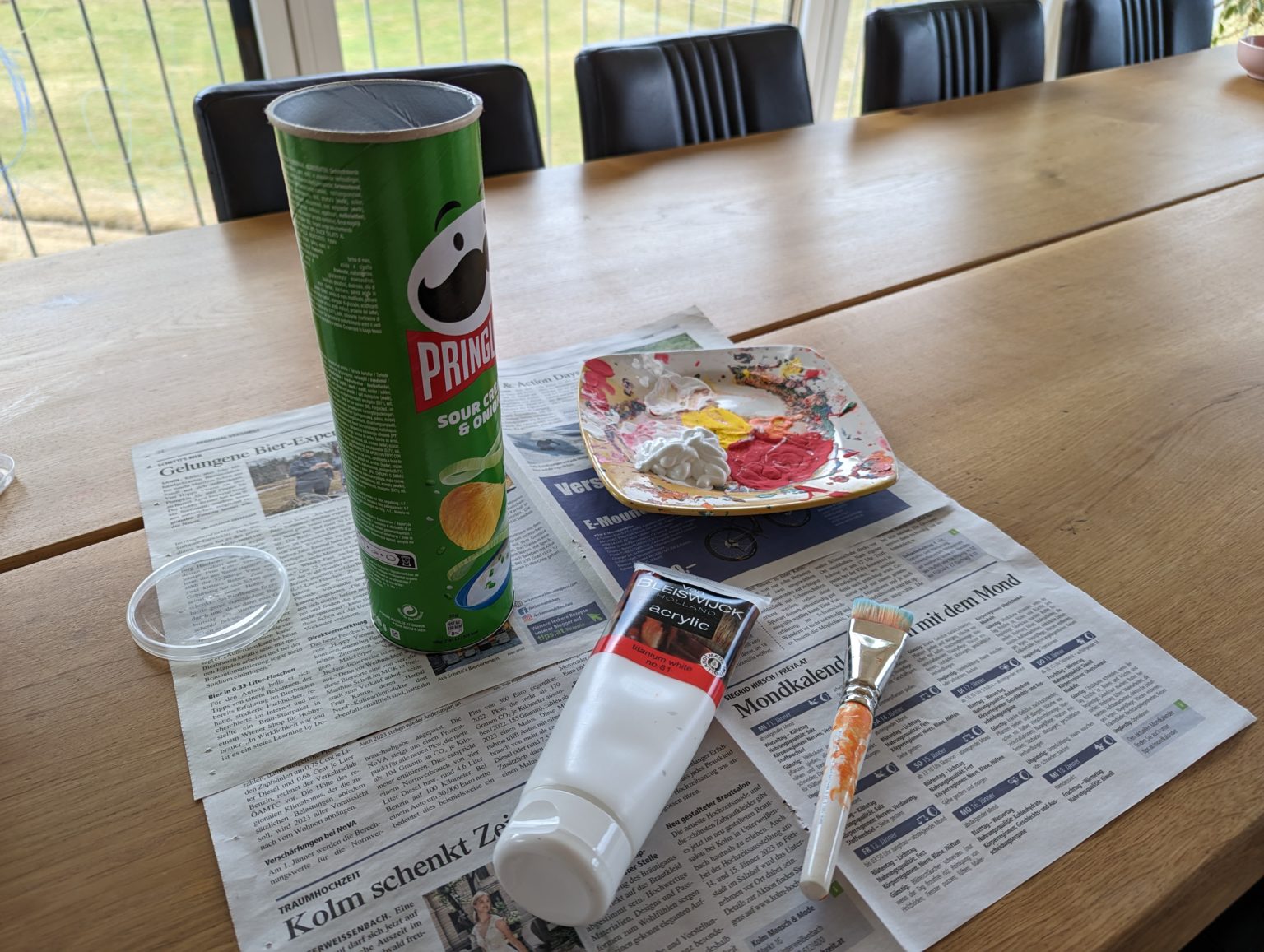 DIY Nachtlicht - Leuchtturm aus Pringle`s Dose - waswirspielen.com